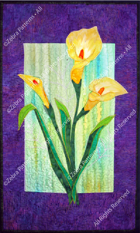 Calla Lily – Zebra Patterns